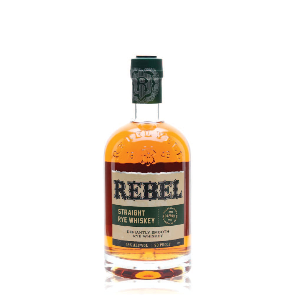 Rebel 90 Proof Straight Rye 750 ml